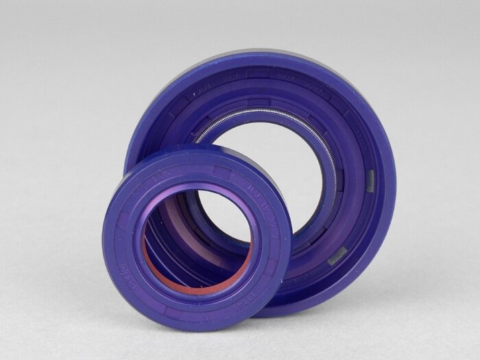 Shaft seal set for crankshaft POLINI PTFEFKM 19mm cone for Vespa V50 ...