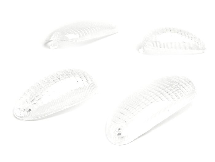 Set de gafas Blinker 4 piezas Calidad OEM Piaggio TPH hasta 2005 - Blanco