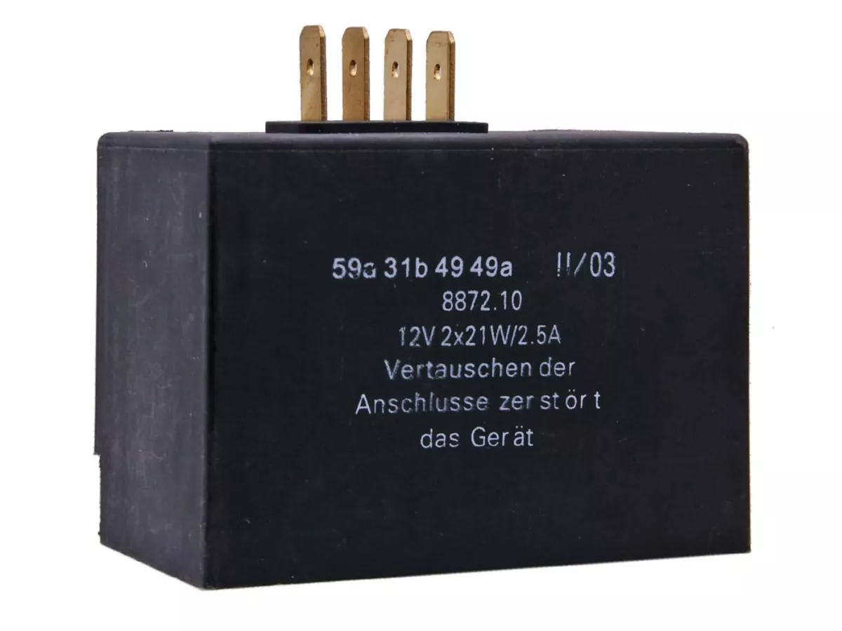 Voltage regulator and flasher unit 12V 2x21W, 2.5A from 101 OCTANE for ...