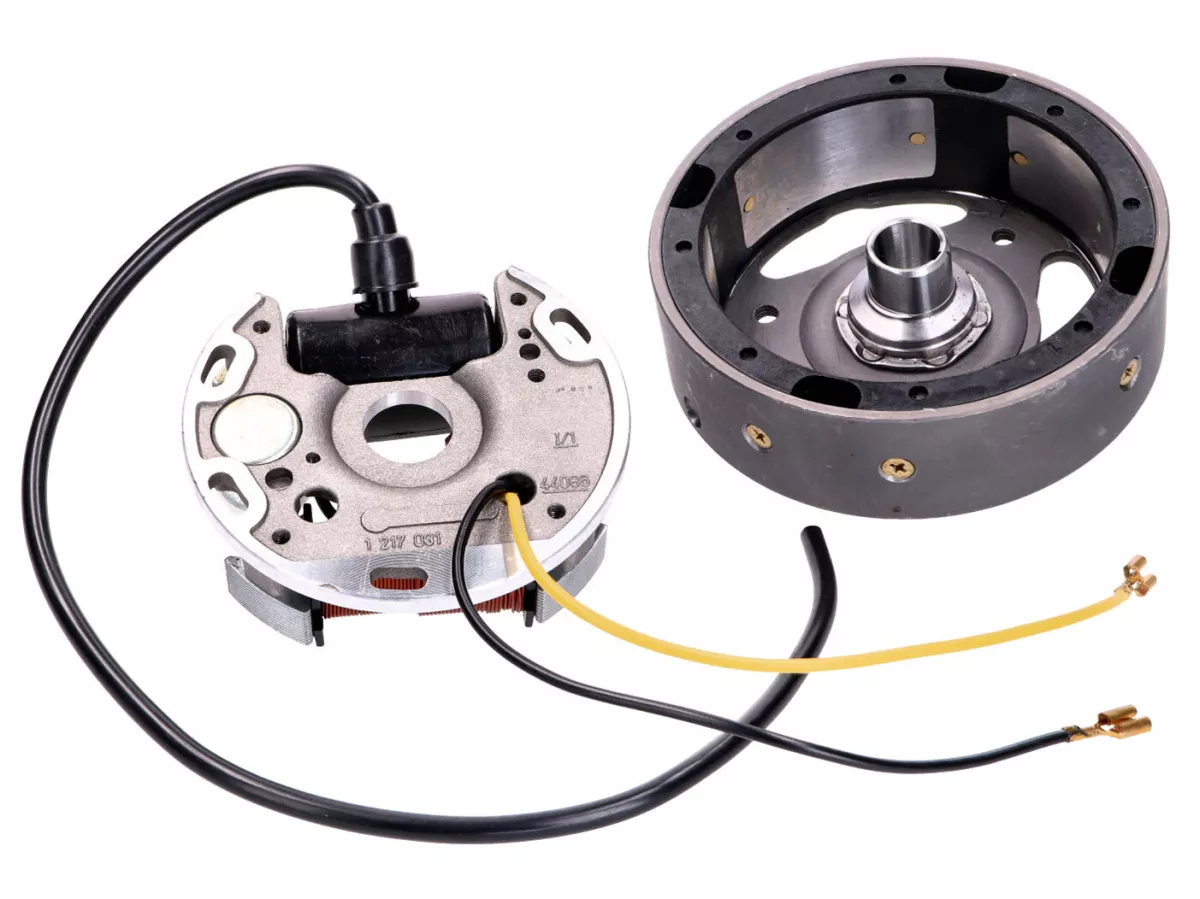 Ignition stator and rotor complete 6V 17W right-turning from 101 OCTANE ...