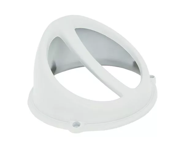 Air Scoop fan spoiler from 101 OCTANE in white - universally applicable ...